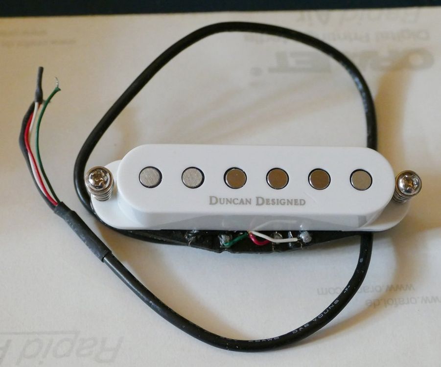 DUNCAN DESIGNED Pickup SC 102-STK für Strat usw. (Neu (gemäss ...