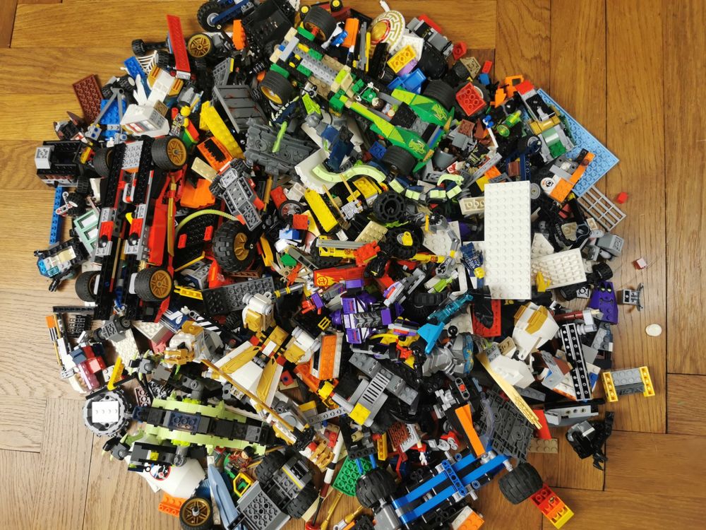 XXL Lego Mix gebrauchte Bausteine Lot en vrac Kiste Konvolut | Kaufen auf Ricardo