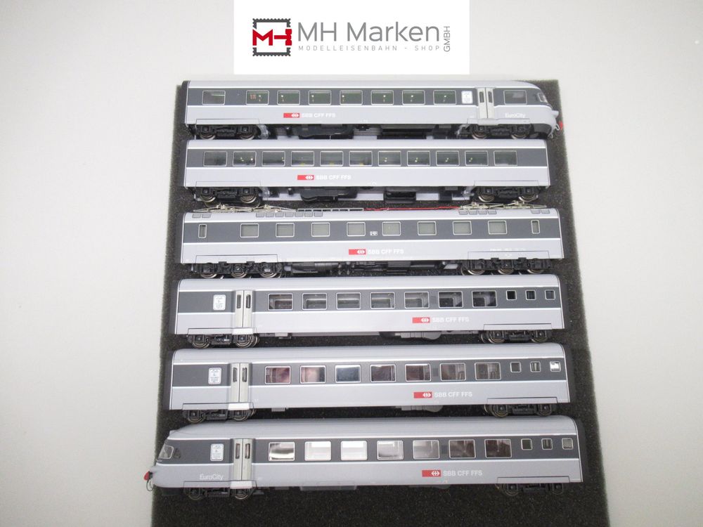 Trix 22236 Zugset RABe "Graue Maus" SBB DC Digital+Sound H0 (Gebraucht ...