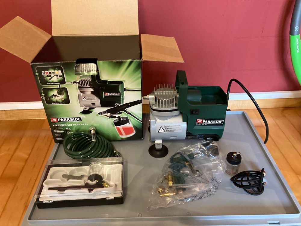 Parkside Airbrush Set | Kaufen auf Ricardo