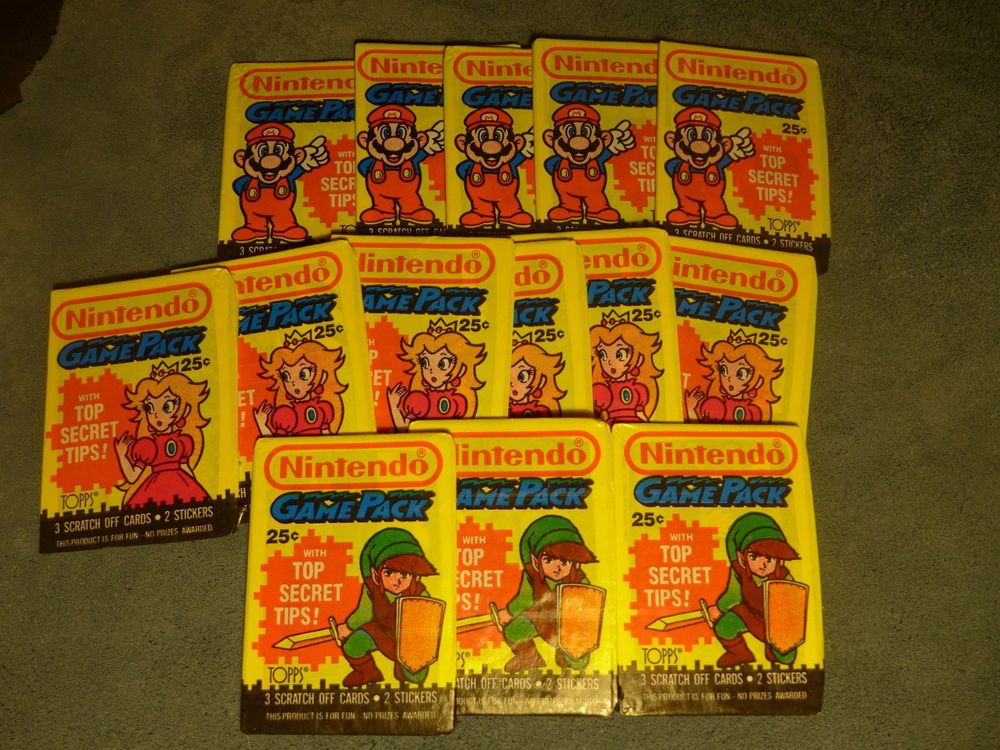 nintendo game packs 1989 - mario zelda princess | Kaufen auf Ricardo