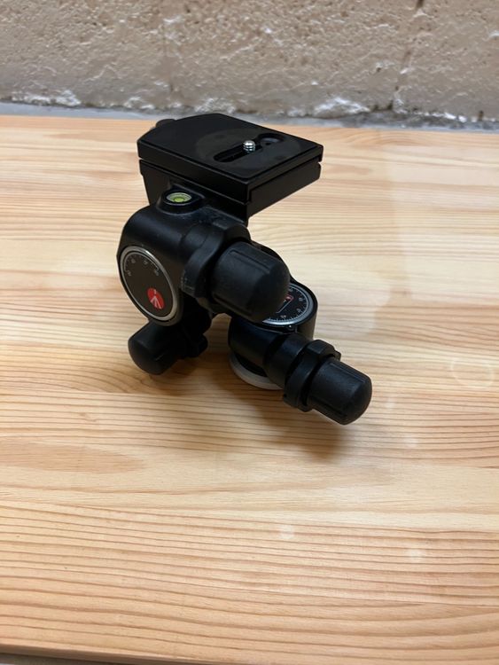 Manfrotto 410 Geared Head Getriebeneiger mit Rundlibe (Neu (gemäss ...