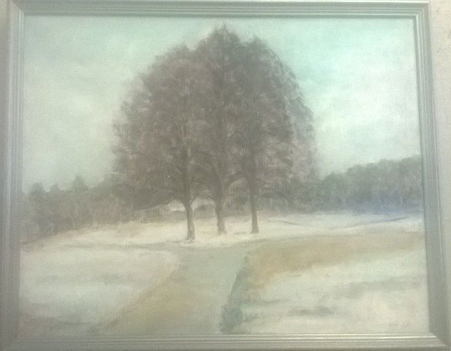 Gemälde sig. HF 77 (ID 3696) (Gebraucht) in Gelterfingen für CHF 5 ...