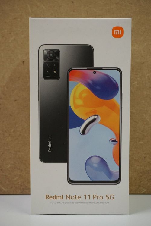 Xiaomi Redmi Note 11 Pro 5G 128 GB, Graphite gray, 6.67 " (Neu und ...