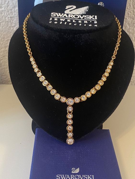 Swarovski tennis statement Kette neu & original (Neu und originalverpackt) in Kirchleerau für ...