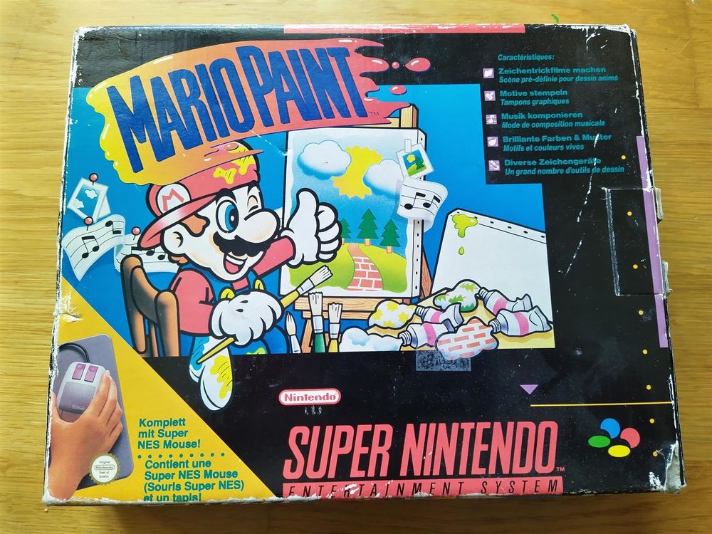 Mario Paint Super Nintendo | Kaufen auf Ricardo