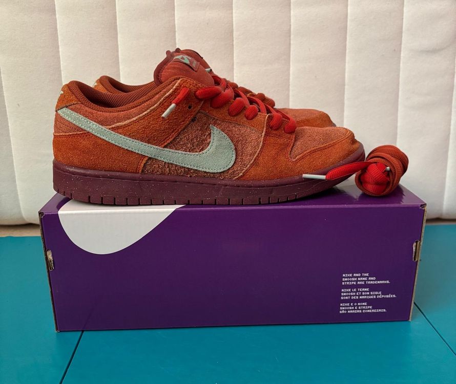 Nike SB Dunk low Rosewood Red Gr. 44 (Gebraucht) in reichenbach im ...