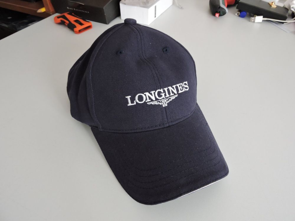 Longines Baseball Cap Blau Neu, Ungetragen (Neu (gemäss Beschreibung ...