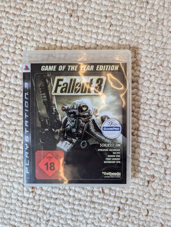 Fallout 3 Game of the Year Edition PS3 | Kaufen auf Ricardo