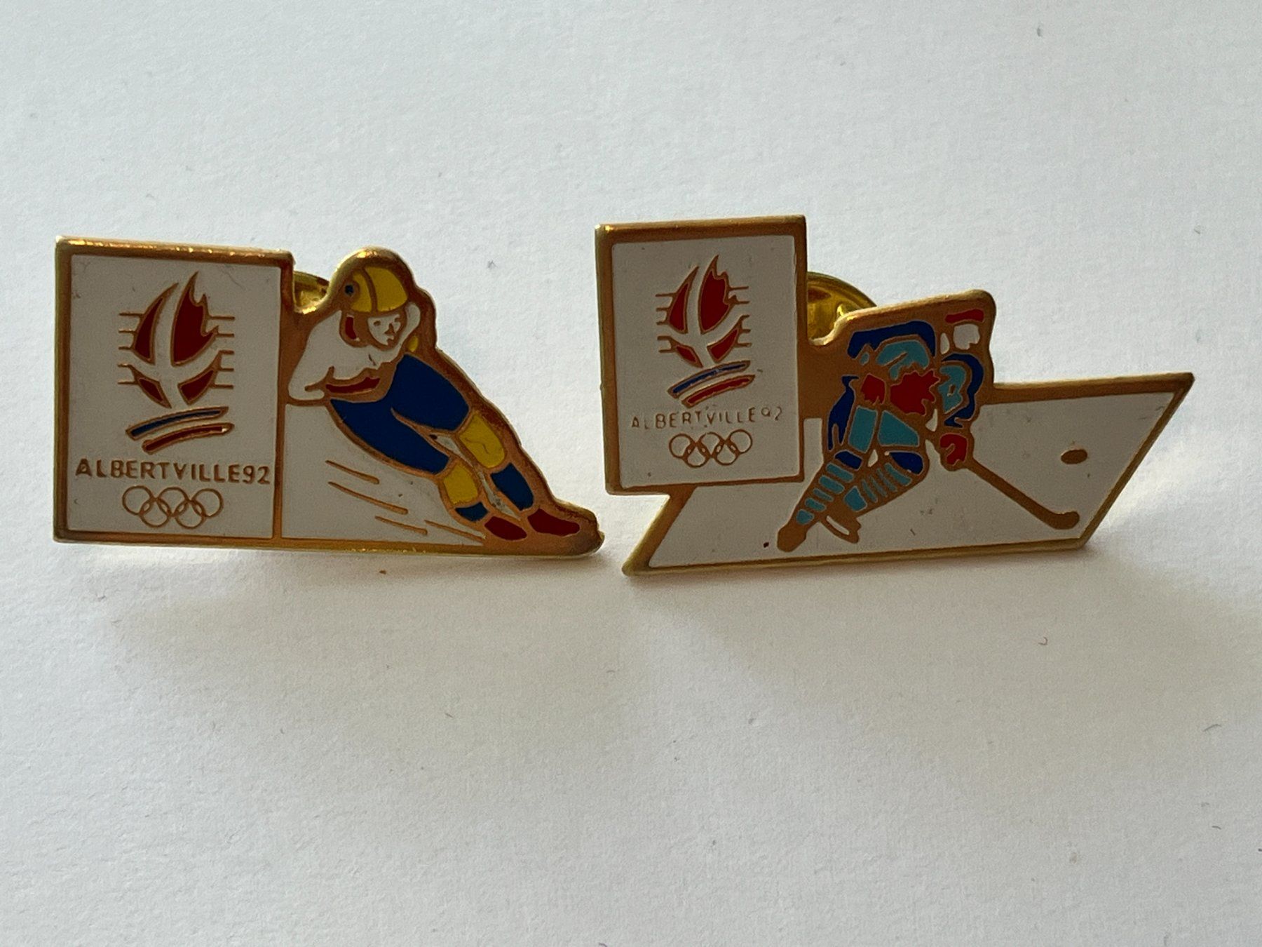 2 Pin Albertville 1992 Olympia (Gebraucht) in Basel für CHF 2 – mit Lieferung auf Ricardo kaufen