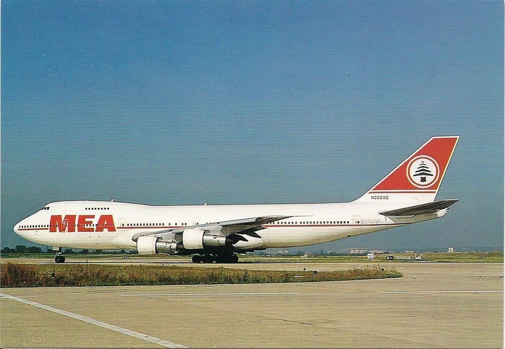MEA Middle East Airlines Air Liban B747-200 N-202AE (Neu und ...