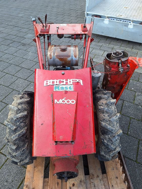 Motormäher Bucher M600 Balkenmäher neue Pneu (Gebraucht) in Auw für CHF ...