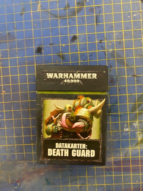 Warhammer 40k Death Guard Data Karten (Gebraucht) in Hauptwil für CHF 3 ...