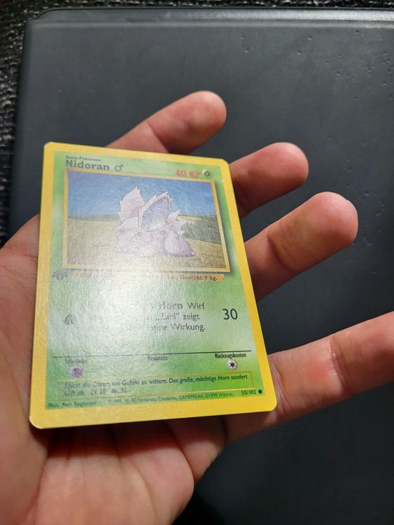 Pokemon Nidoran 1. Edition Base Set (Gebraucht) in oberbuchsiten für ...