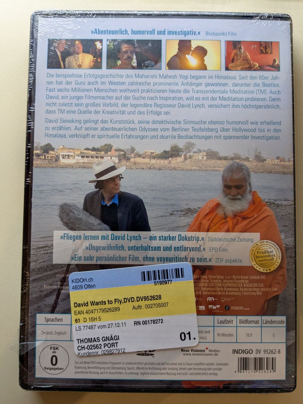 David Wants to Fly - Ein Yogisches Abenteuer [DVD/neu&OVP] (Neu und ...