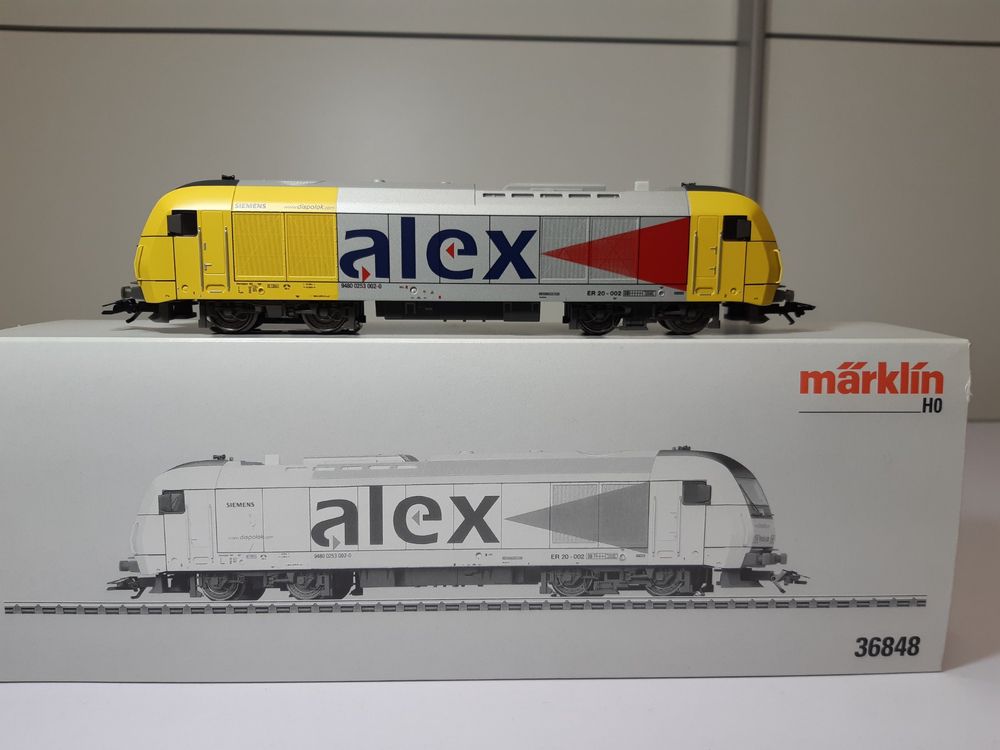 M rklin 36848 Diesellok Baureihe ER20 Alex Digital Neu gem ss