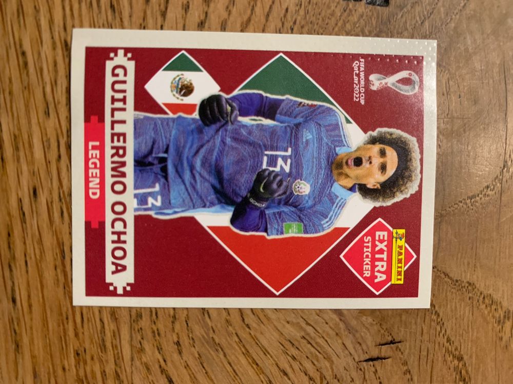 Panini Extra Sticker FIFA WM 2022 Guillermo Ochoa | Kaufen auf Ricardo