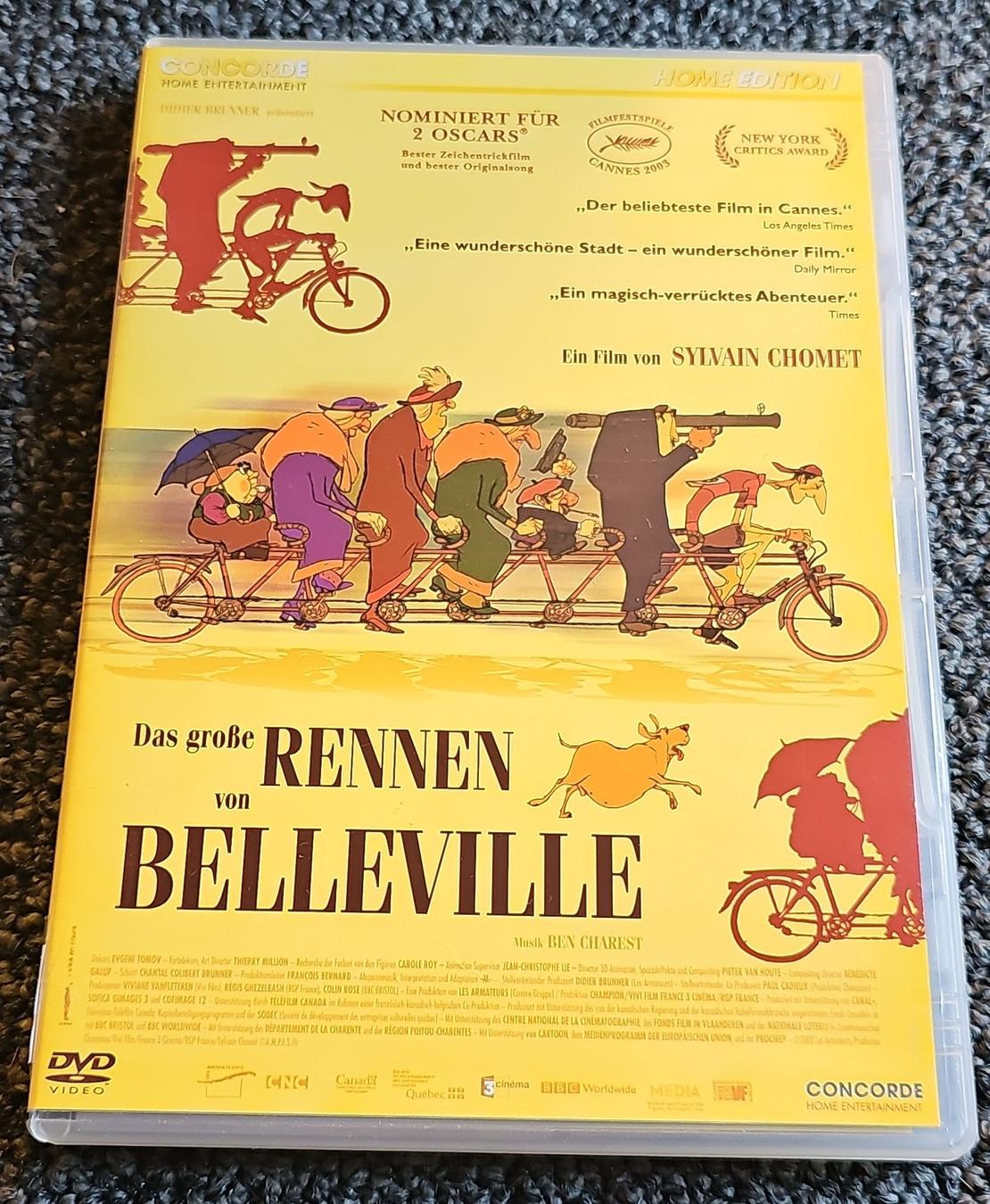 DVD: Das grosse Rennen von Belleville (16987) (Gebraucht) in Ruswil für ...