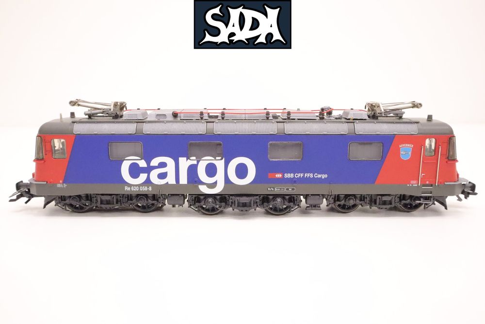 Märklin 37321 SBB Re 6/6 Cargo, Umbau , AC Digital ESU, H0 (Defekt) in ...