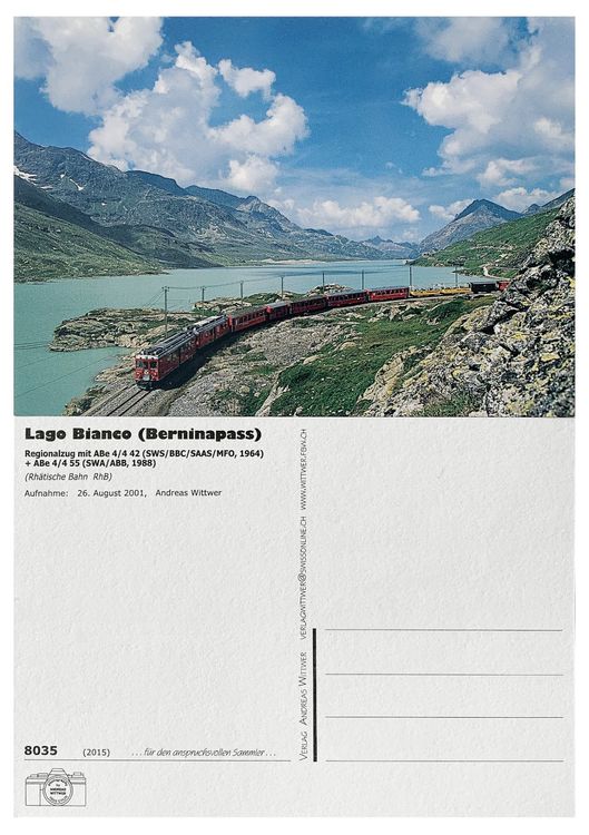 Bernina Ospizio Poschiavo Pontresina Graubünden Bahn RhB (Neu (gemäss Beschreibung)) in Bern für ...