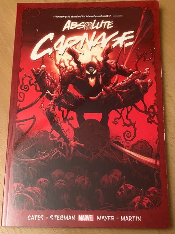 Absolute Carnage (TPB) by Donny Cates & Ryan Stegman (Neu (gemäss ...