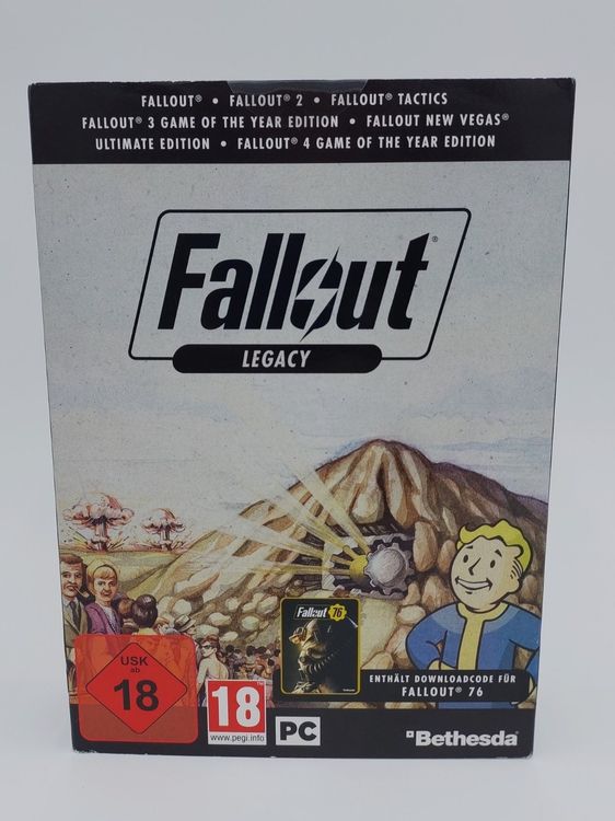 Fallout Legacy Box, PC Game, neu (Neu und originalverpackt) in Wil SG ...