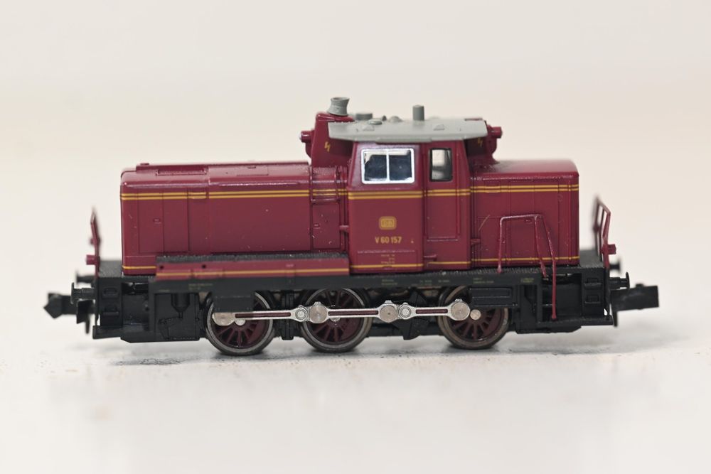 BR V60 DB Eo. III rot Hobbytrain Spur N mit OVP (Gebraucht) in Laupen ...