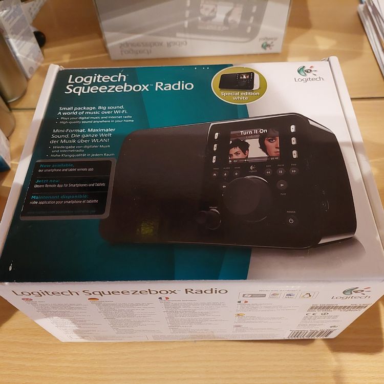 Logitech Squeezebox Radio (Neu (gemäss Beschreibung)) in für CHF 31 – mit Lieferung auf Ricardo ...