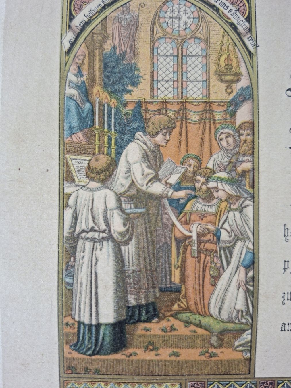 antikes Dokument, heilige Sakrament der Ehe, Susee 1897 (Gebraucht) in ...