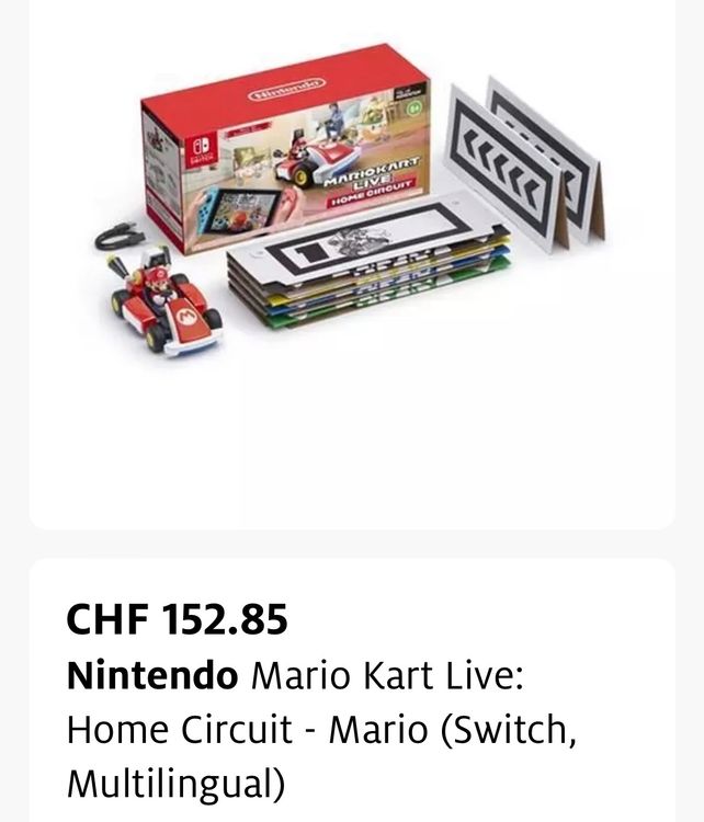 Mariokart Live Home Circut | Kaufen auf Ricardo