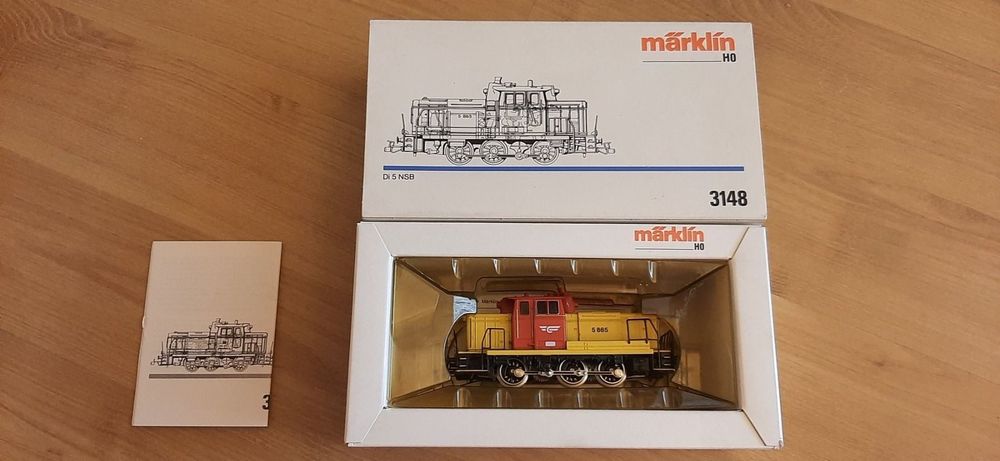 Märklin 3148 NSB Rangierlok Diesellok (Neu (gemäss Beschreibung)) in ...