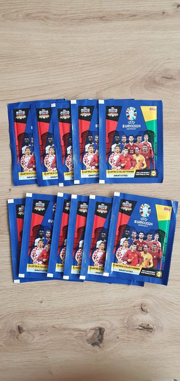 11 paquets stickers Euro 2024 Lidl (Neu und originalverpackt) in für ...