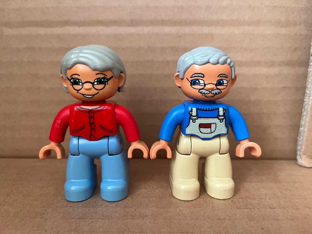 Lego Duplo Figuren Oma & Opa, Grossmutter & Grossvater | Kaufen auf Ricardo