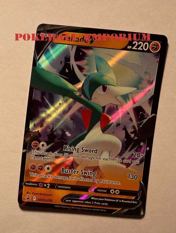 Gallade V Promo SWSH258 Pokemon Karte EN | Kaufen auf Ricardo