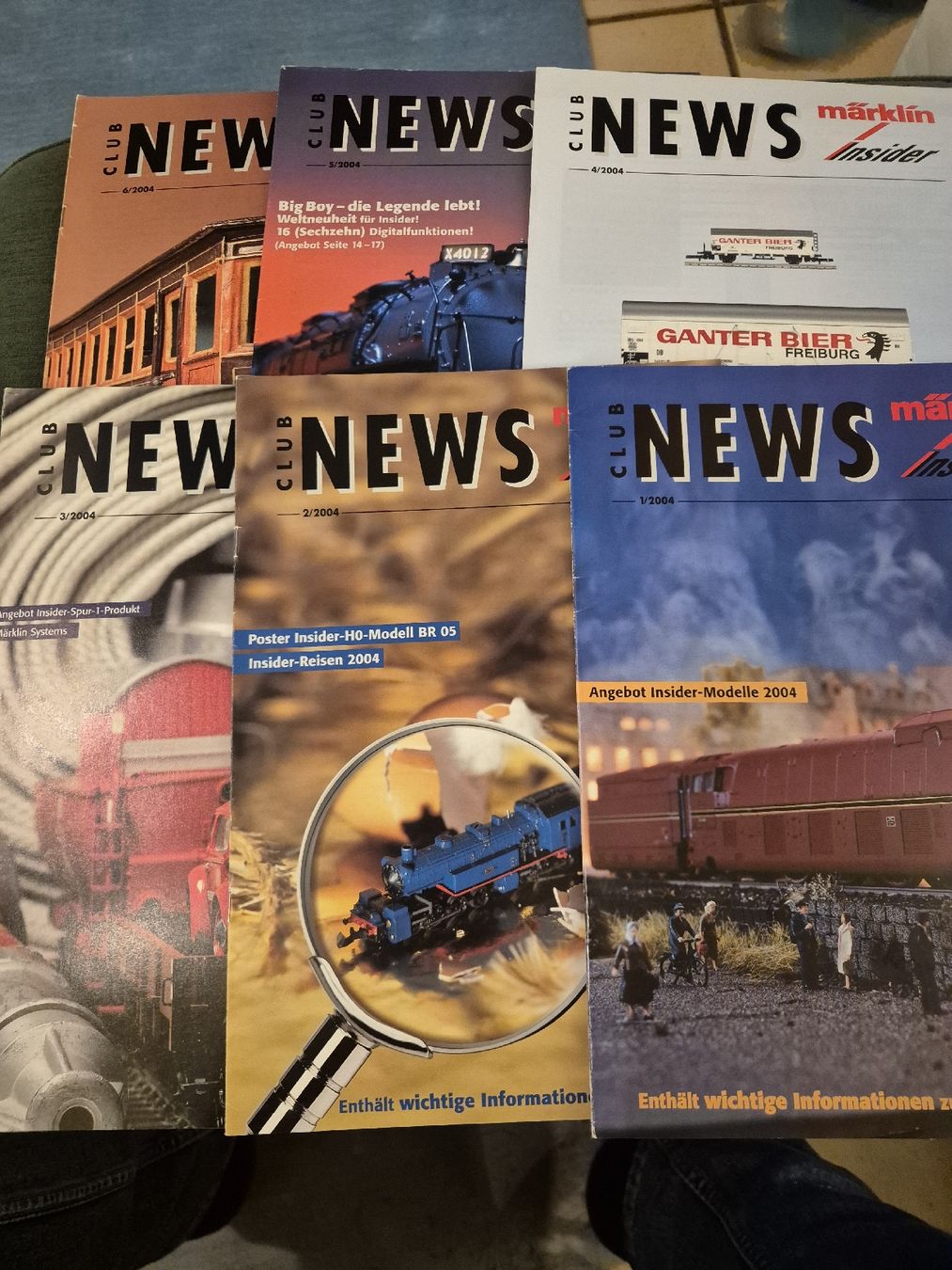 Märklin Insider Magazin 2004 (Gebraucht) in Ehrendingen für CHF 5 – mit ...