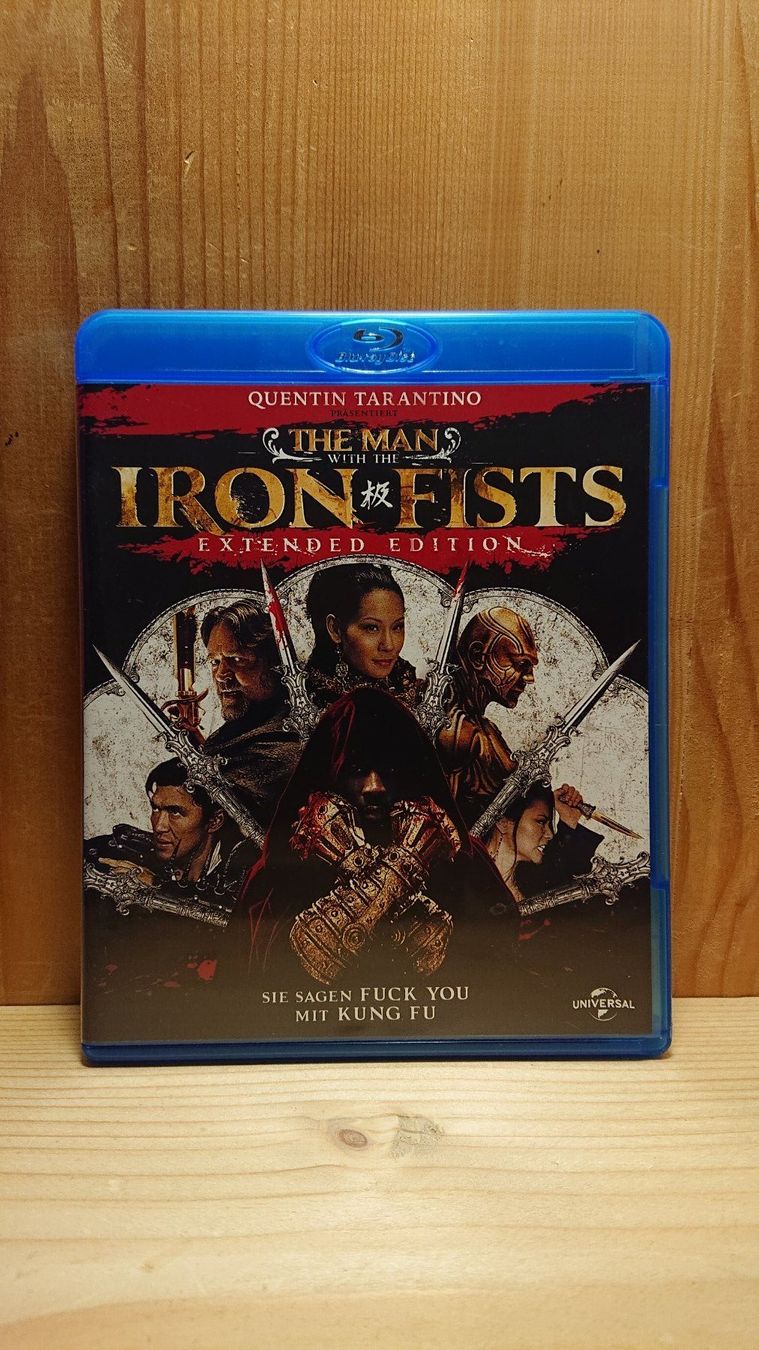THE MAN WITH THE IRON FIST Blu-Ray Quentin Tarantino (Gebraucht) in ...