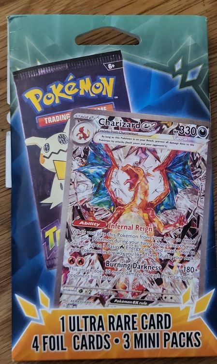 Carta Pokémon Charizard EX Ultra Rara - Nuovo Sigillato! (Nuovo e nell ...