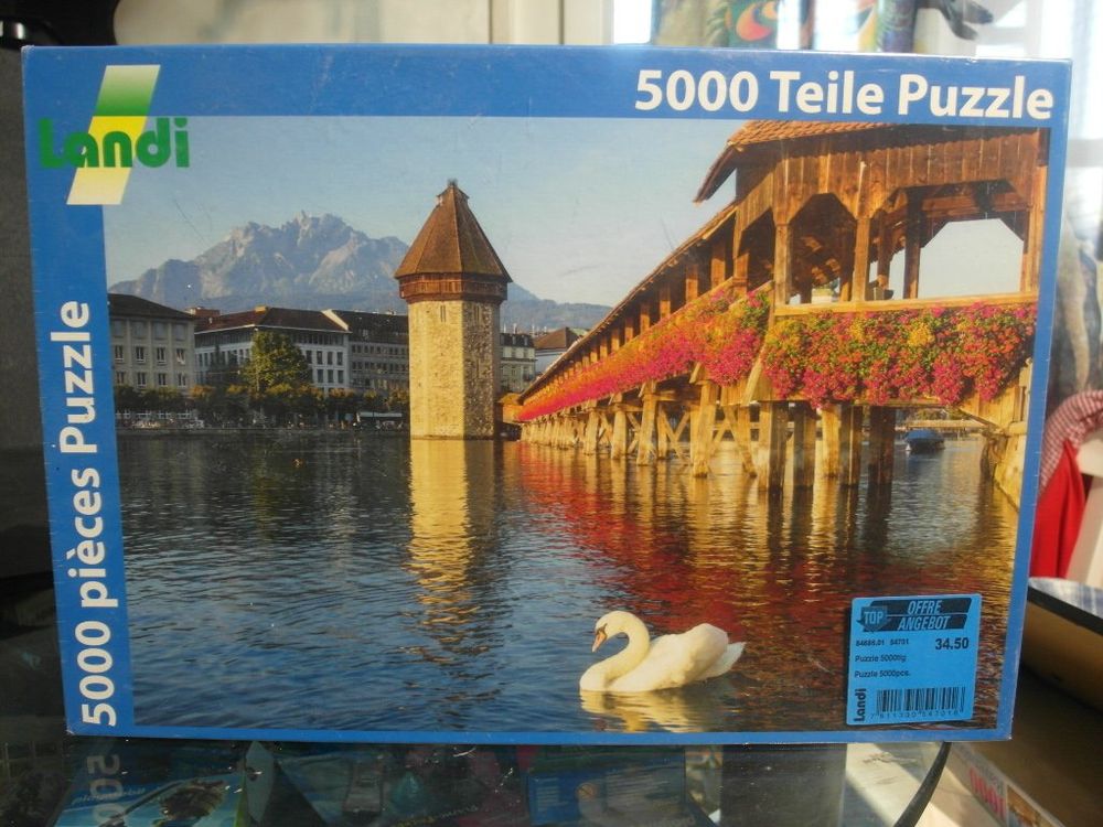 Puzzles 5000 und 6000 Teile (2 Stück) | Kaufen auf Ricardo
