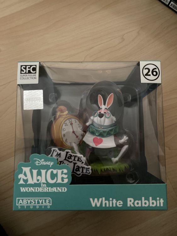 Alice im Wunderland - Weisses Kaninchen Figur - Neu! (Neu und ...