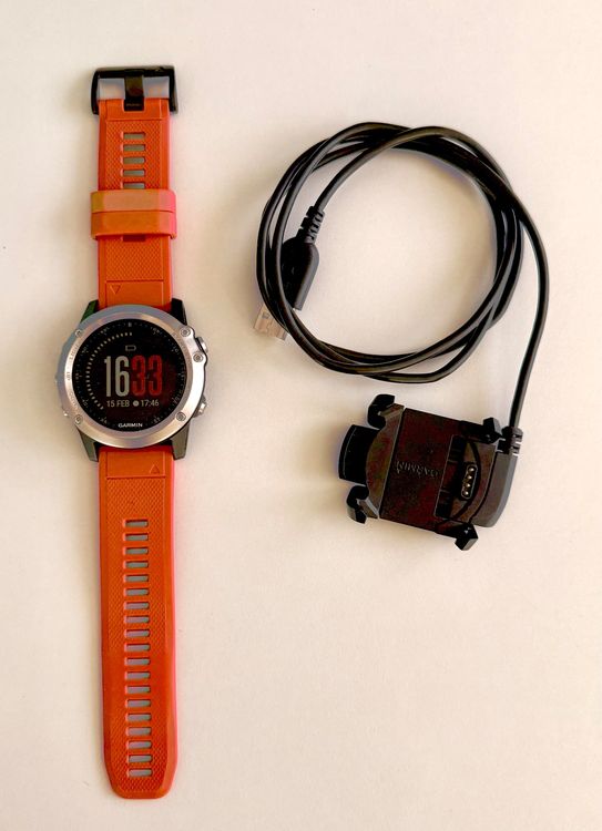 Garmin Fenix 3 GPS-Uhr Sportuhr Multisportuhr Top Zustand (Gebraucht ...