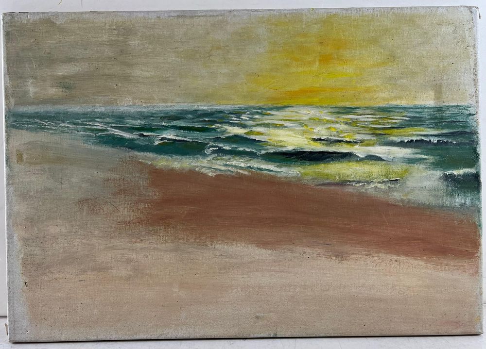 Sonnenuntergang bis zum Horizont Gemälde Notiz. (Gebraucht) in Neuhausen am Rheinfall für CHF 10 ...