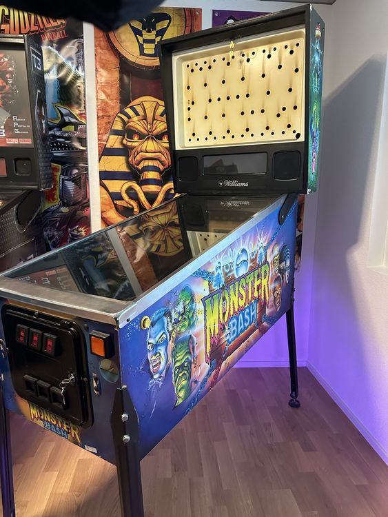 Flipper Monster Bash Kabinett Original mit Teilen ab 1.- (Gebraucht) in für CHF 223 – nur ...