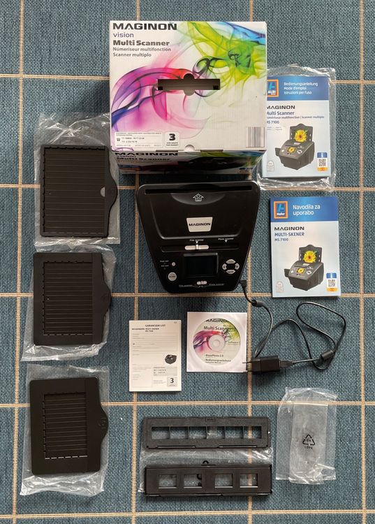 MULTI SCAN 3 in 1 für Dias, Fotos, Negative Maginon MS 7100 (Gebraucht ...