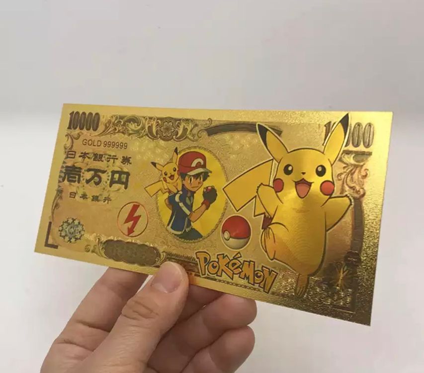 Pokemon Goldene Banknote (Neu und originalverpackt) in Oberegg für CHF ...