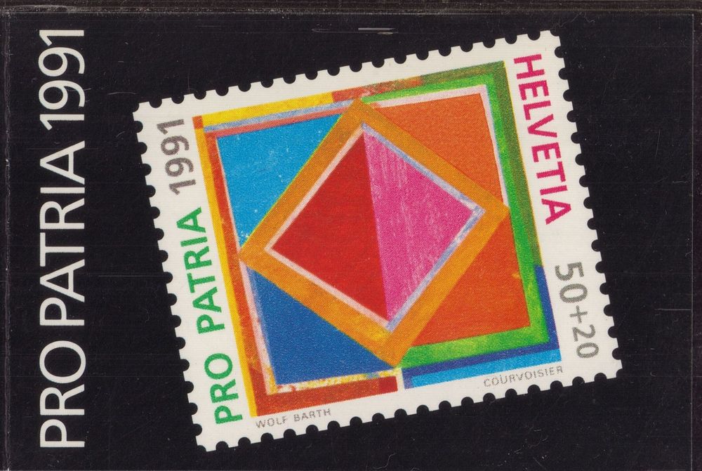 1991 Pro Patria MH postfrisch KW 20.- Postpreis 7.50 (Neu (gemäss ...