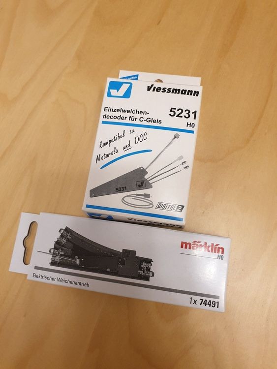 Elektrischer Weichenantrieb + Decoder (Neu (gemäss Beschreibung)) in Dörflingen für CHF 46 – mit ...
