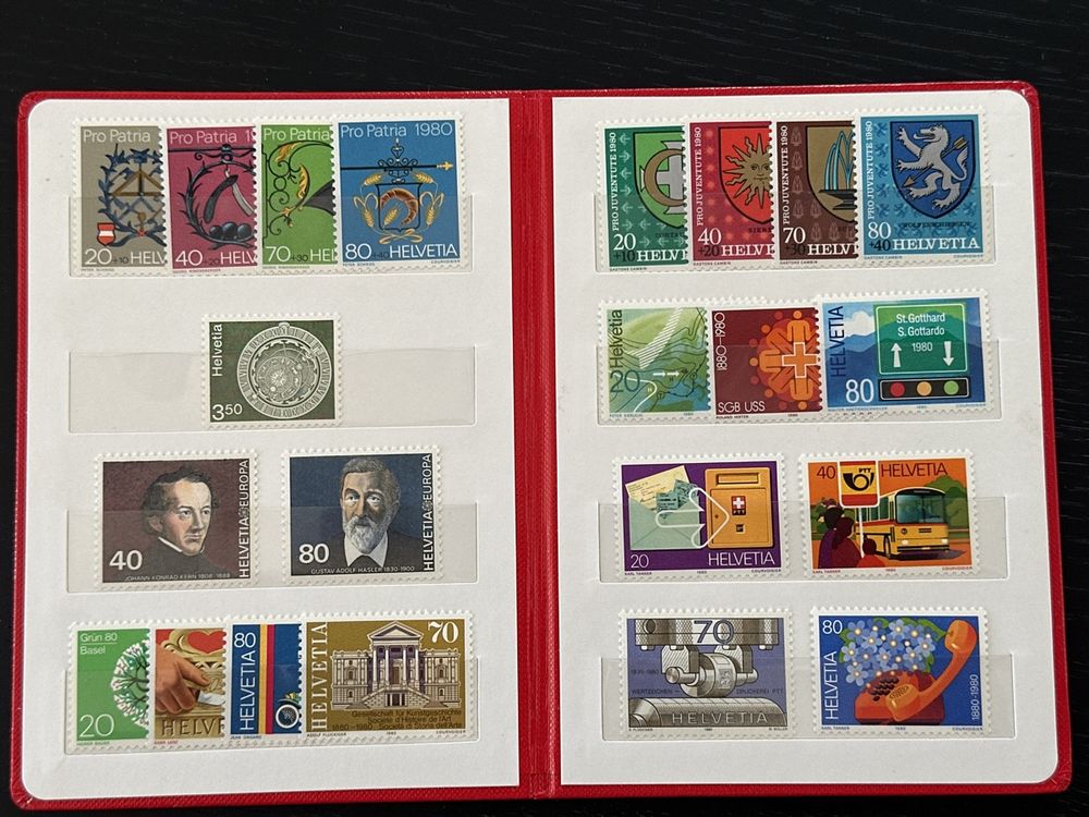 Offizielles Markenheft PTT 1980 | Kaufen auf Ricardo