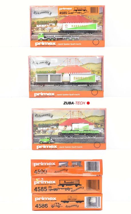 Primex 3x Set Zirkus Sarrasani DB H0 WS (Gebraucht) in St. Gallen für ...