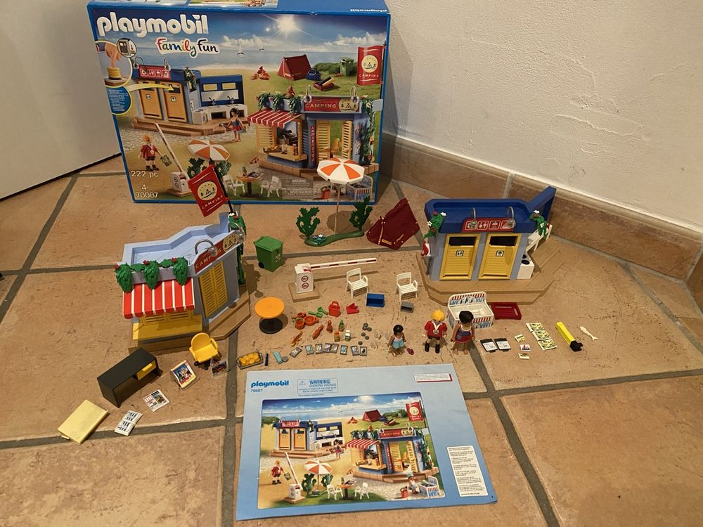 Playmobil Campingplatz gross /// Nr. 70087 (Gebraucht) in Schöftland für CHF 29.95 – mit ...