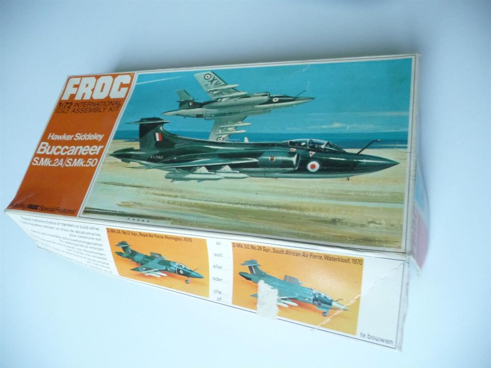 FROG F238 Bucanneer S.2 RAF SAAF Bausatz 1:72 (Neu (gemäss Beschreibung ...